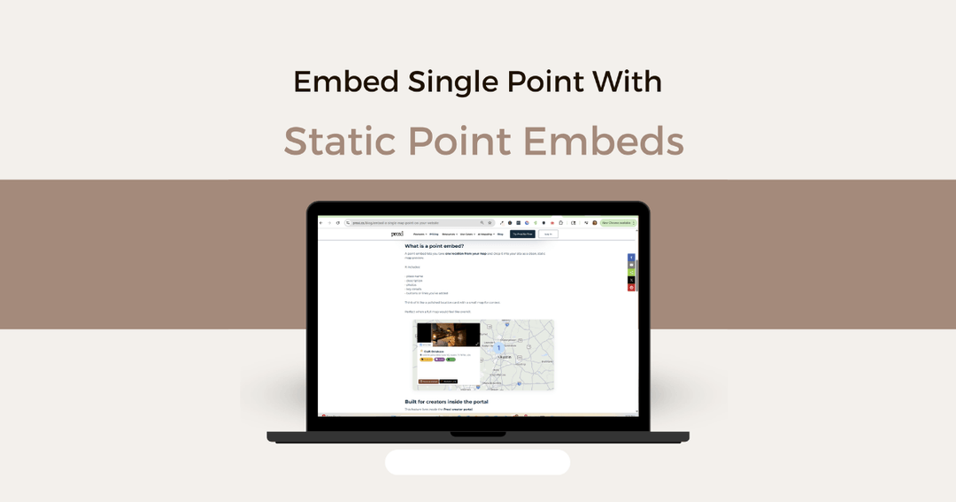 Digital Push Pin Map - Proxi is a free, easy map tool